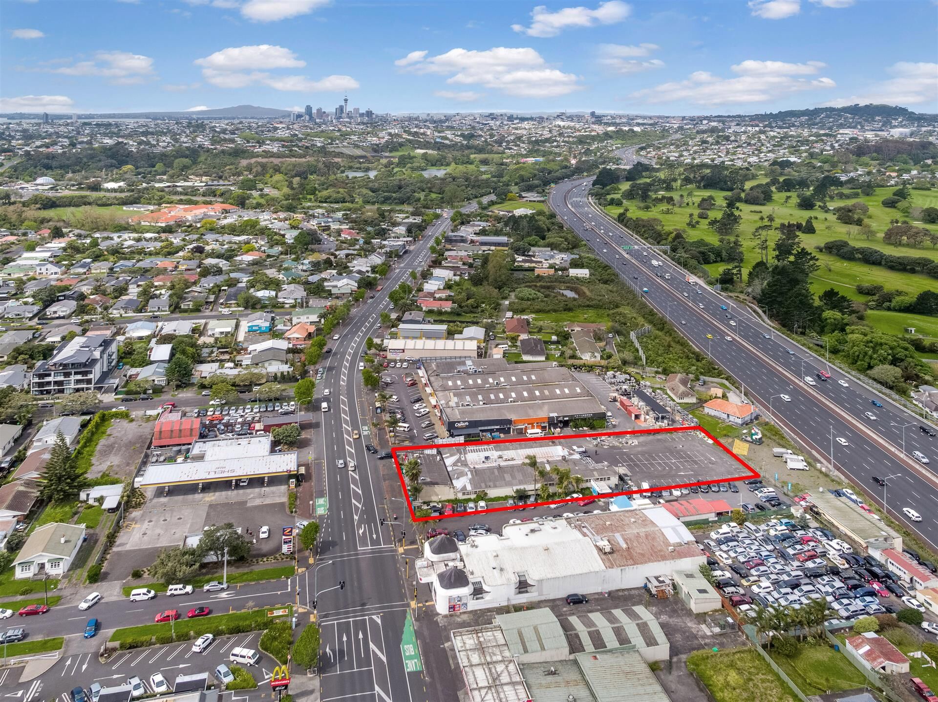 Prime development site for sale at heart of Point Chevalier town centre ...